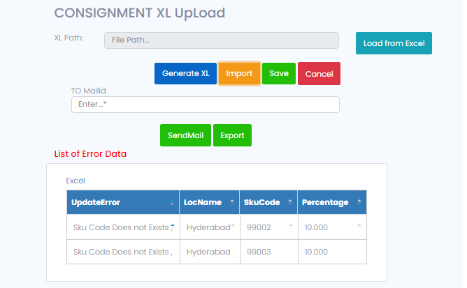 Below is the excel format for the manufacturer upload. Column’s heading ...